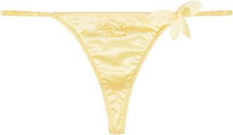 Rotate Rotate Birger Christensen, Femme, Sous-v&ecirc;tements, Jaune, Taille: 42 FR Thong