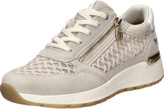 Mustang Jeans Mustang Damen 1487-304 Schnuerhalbschuh, Ivory, 38 EU
