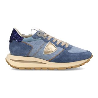 Philippe Model Tropez Haute Running - - Shoes - Damen - Blau - 38 EU