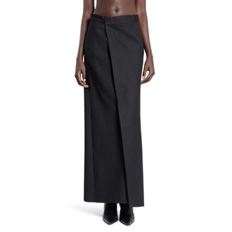 Ann Demeulemeester Lykke Long Wrap Skirt