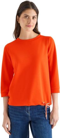 Cecil Soft Touch Shirt Cherry Tomato orange XXL