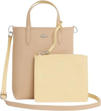 Lacoste Tote Bag mit abnehmbarer Tasche - - Bags - Damen - Beige - ONE SIZE
