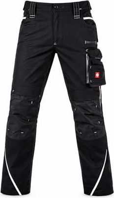 Engelbert Strauss GmbH & Co. KG esmotion 2020 Pantalon, Noir Anthracite / Platine - Noir - W46
