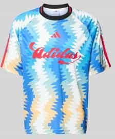 adidas Regular Fit T-Shirt mit Allover-Muster