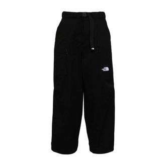 The North Face Schwarze Hose aus Baumwollmischung mit Schnallenverschluss - - Trousers - Herren - Schwarzk - S