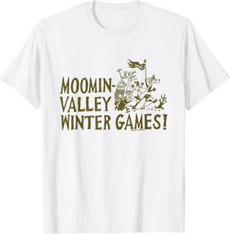 Moomin Olive Moominvalley Winterspiele! Sport T-Shirt