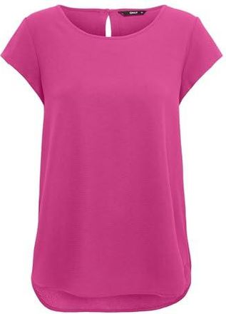 Only Onlnova Life S/S Top Solid PTM, Rose, 36