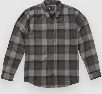 Salty Crew Early Bird Flannel Hemd charcoal
