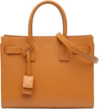 Saint Laurent mini sac à bandoulière Sac De Jour (2020) - Marron