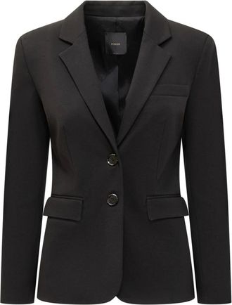 Pinko Pinko, Femme, Vestes, Noir, Taille: 44 FR Blazers