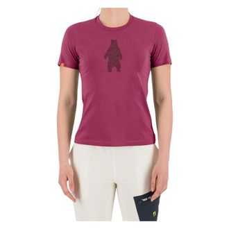 Karpos Femme, Tops, Violet, Taille: 38 FR T-Shirt Animaux Sauvages