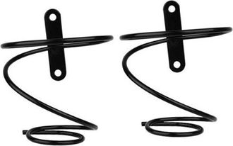 Cabilock 2 St&uuml;ck Wandmontiertes Weinregal aus Metall Robuster Flaschenhalter f&uuml;r Rotwein Installieren mit Schrauben Eleganter Weinflaschenhalter f&uuml;r K&uuml;che und 