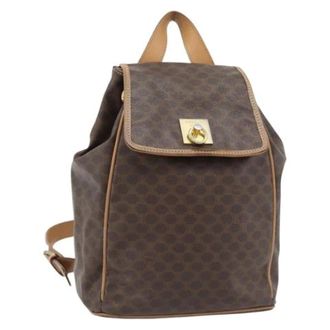 Celine Pre-owned Vintage Backpack - Femme - Pre-owned - Brun - Taille: ONE Size
