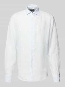 Stenstr&ouml;ms Body Fit Businesshemd aus reinem Leinen