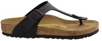 Birkenstock Classic Gizeh Birko-Flor 43691, Zehentrenner, Schwarz (Schwarz 49), 36 EU (3.5 UK)