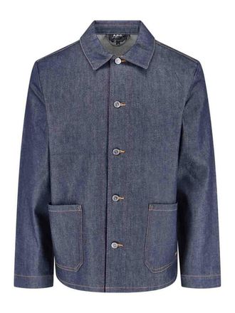 A.P.C. A. P.C. Veste Casual - Bleu