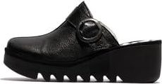 FLY London Femme BLOK586FLY Wedges, Black, 41 EU