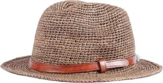 Ibeliv Femme, Accessoires, Brun, Taille: ONE Size Chapeau Fedora Lubeman