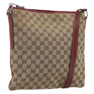 Gucci Pre-owned Vintage GG Canvas Schultertasche - - Pre-owned - Damen - Beige - ONE SIZE