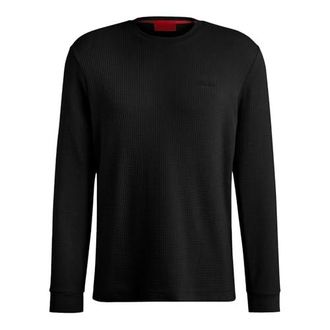 HUGO BOSS Hugo Austin Ls Shirt Pyjama &agrave; Manches Longues, Noir 1, L Hommes