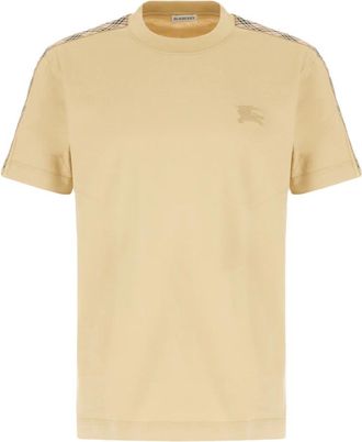 Burberry Homme, Tops, Beige, Taille: 3XL T-Chemises