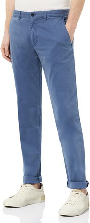 Tommy Hilfiger Herren Hose Denton Chino Premium Chino, Blau (Aegean Sea), 33W / 34L