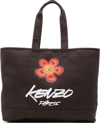 Kenzo X Futura 2000 Kenzo Utility Boke Flower-print Tote Bag
