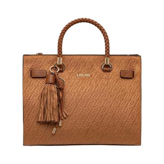 Liu Jo Femme, Sacs, Brun, Taille: ONE Size Sac &agrave; main avec bandouli&egrave;re et poche int&eacute;rieure