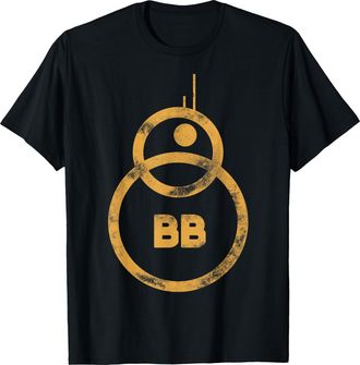 Star Wars Bold Outlined BB-8 T-Shirt