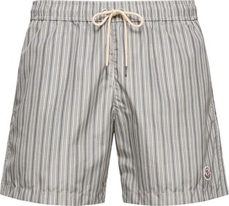 Moncler Moncler Striped Swim Shorts, Men, Multicolour, Size: Xxl