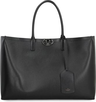 Valentino Garavani Crossbody Bags - Valentino Garavani Vlogo Locker Tote Bag - Gr. unisize - in Schwarz - für Damen
