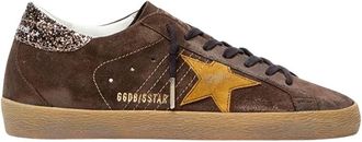 Golden Goose Femme, Chaussures, Brun, Taille: 41 EU Super Star Suede