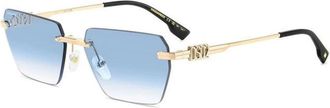 Dsquared2 D2 0102/S LKS Sonnenbrille - - Accessories - unisex - Gelb - 58 MM