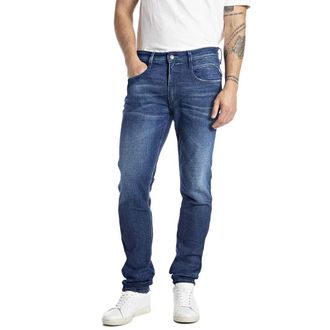 Replay Herren Anbass Jeans, 007 Dark Blue, 38W / 36L EU