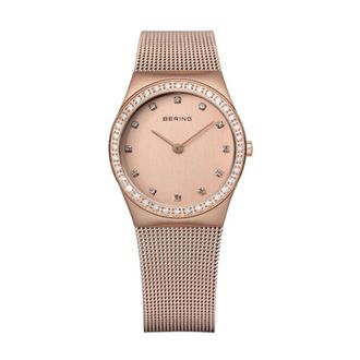 Bering Bering, Femme, Accessoires, Rose, Taille: ONE Size Montre habill&eacute;e en acier inoxydable