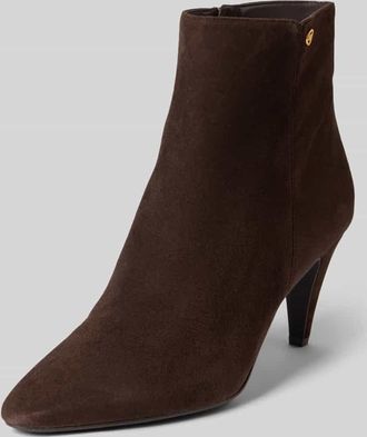 Michael Kors Stiefelette aus Rindsvelours mit Logo-Detail