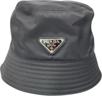 Prada Pre-owned Bucket Hat - - Pre-owned - Herren - Schwarzk - ONE SIZE