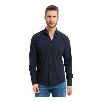 Yes-Zee YES Zee, Homme, Chemises, Bleu, Taille: XL Chemise Stretch