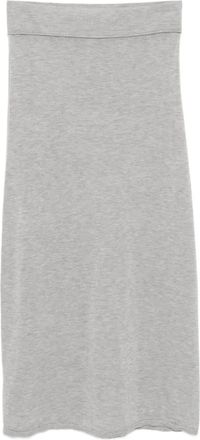 Toteme minijupe en maille - Gris