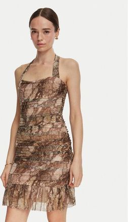Guess Sommerkleid W6YK64 K4597 Gr&uuml;n Regular Fit