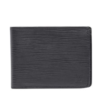 Louis Vuitton Portefeuille Bifold Pr&eacute;-poss&eacute;d&eacute; Epi - Homme - Pre-owned - Noir - Taille: ONE Size