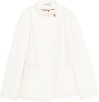 Max Mara Femme, Vestes, Blanc, Taille: 42 FR Blazers