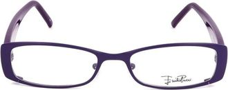 Pucci Femme, Accessoires, Violet, Taille: ONE Size Lunettes de Vue Femme en M&eacute;tal Lilas