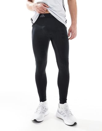 adidas adidas Training - Tech-Fit Cold Ready - Leggings in Schwarz