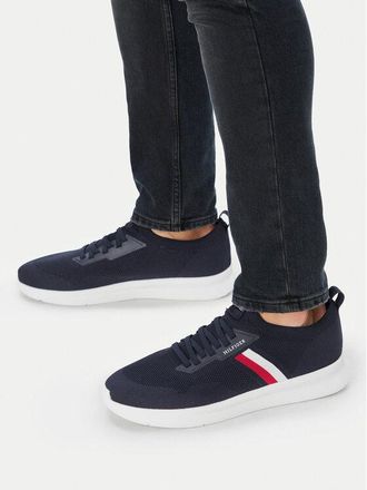 Tommy Hilfiger Sneakers Lightweight Knitted Runner FM0FM05756 Dunkelblau