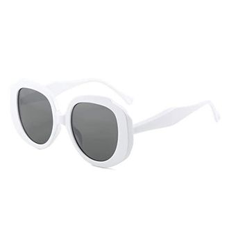 Generic Lunettes de soleil tendance 2025 pour hommes et femmes tir de rue extérieur soleil ombrage décoration de plage (couleur : G, taille : moyen)