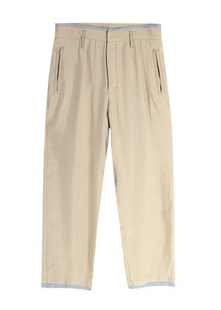 Forte_Forte Sage Green Linen Trousers Size S