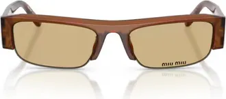 Miu Miu Eyewear MUB07S Sunglasses - Amber