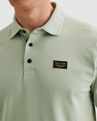 PME Legend Poloshirt mit Logostickerei
