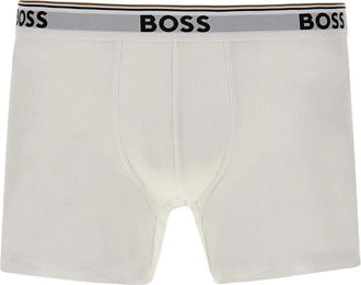 HUGO BOSS Homme, Sous-v&ecirc;tements, Blanc, Taille: S Boxer Shorts Stretch en Coton